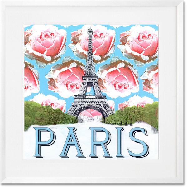 Ophelia & Co. Take Me Away - Paris Framed On Paper by Shelly Kennedy ...