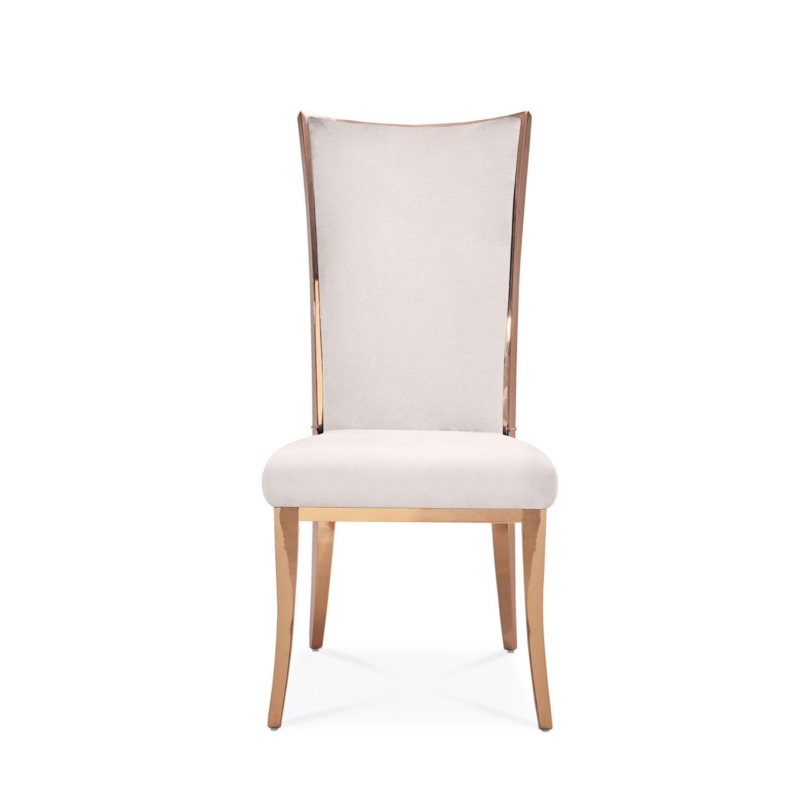 RMG Fine Imports Massimo Rose Gold Dining Chair - Wayfair Canada