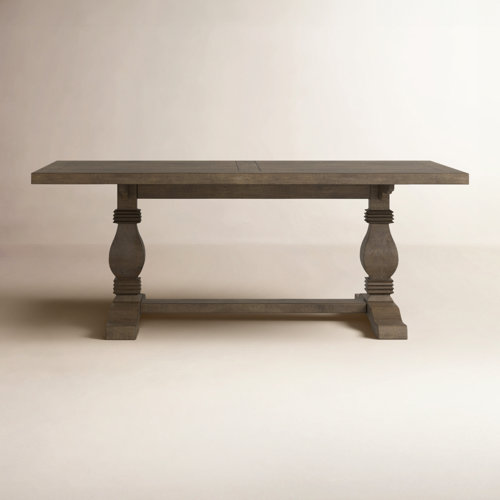 Farmhouse & Rustic Trestle Dining Tables | Birch Lane