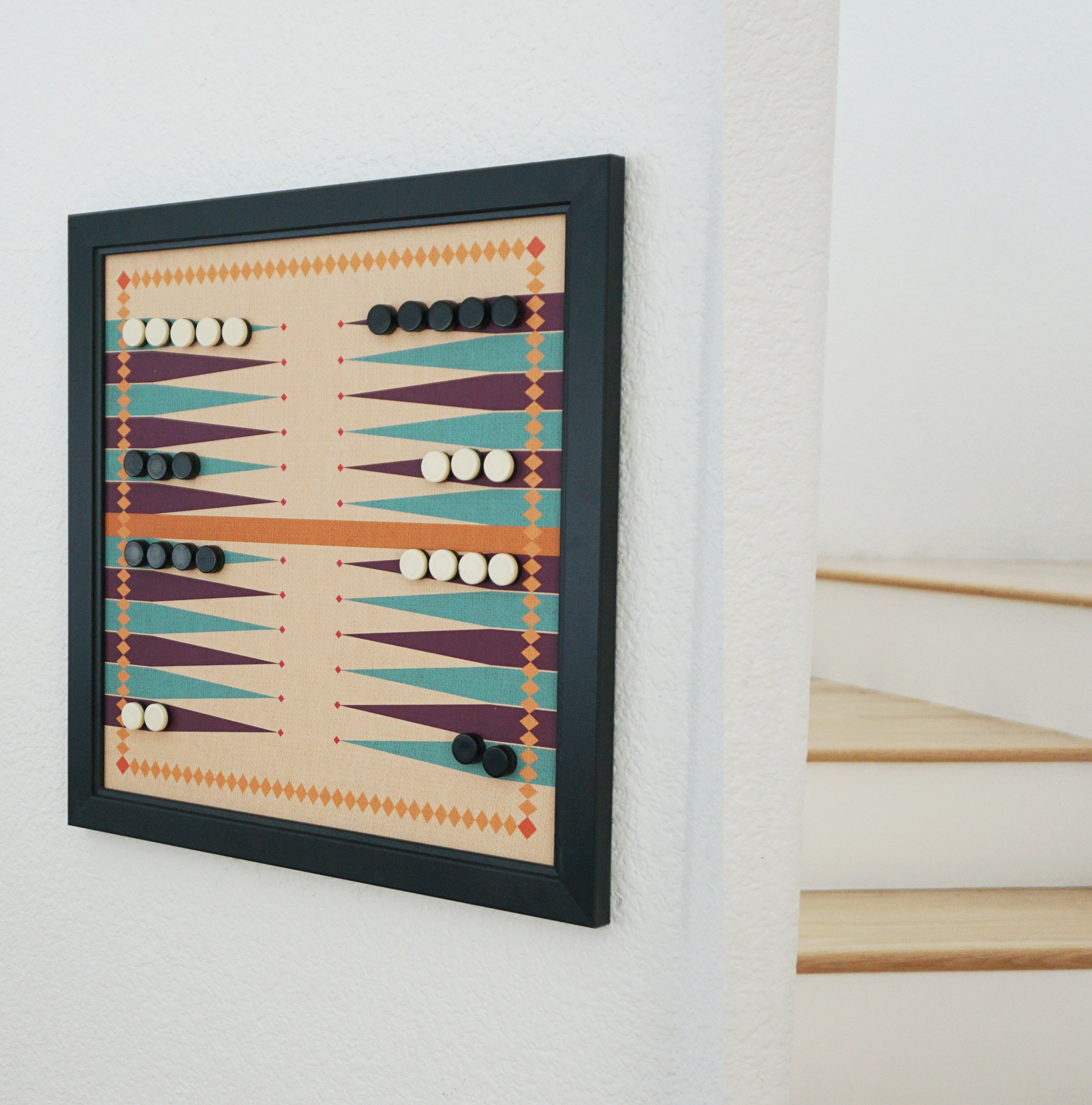 Red Barrel Studio Magnetic Backgammon Game-retro - Print - Wayfair Canada