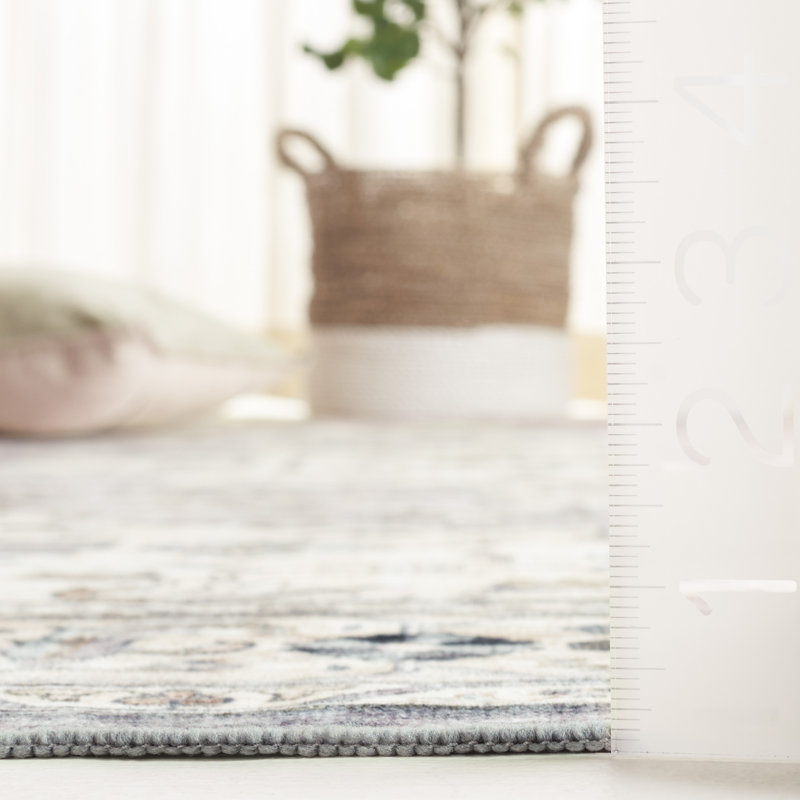 Langley Street® Lonon Oriental Machine Woven Polyester Area Rug in ...