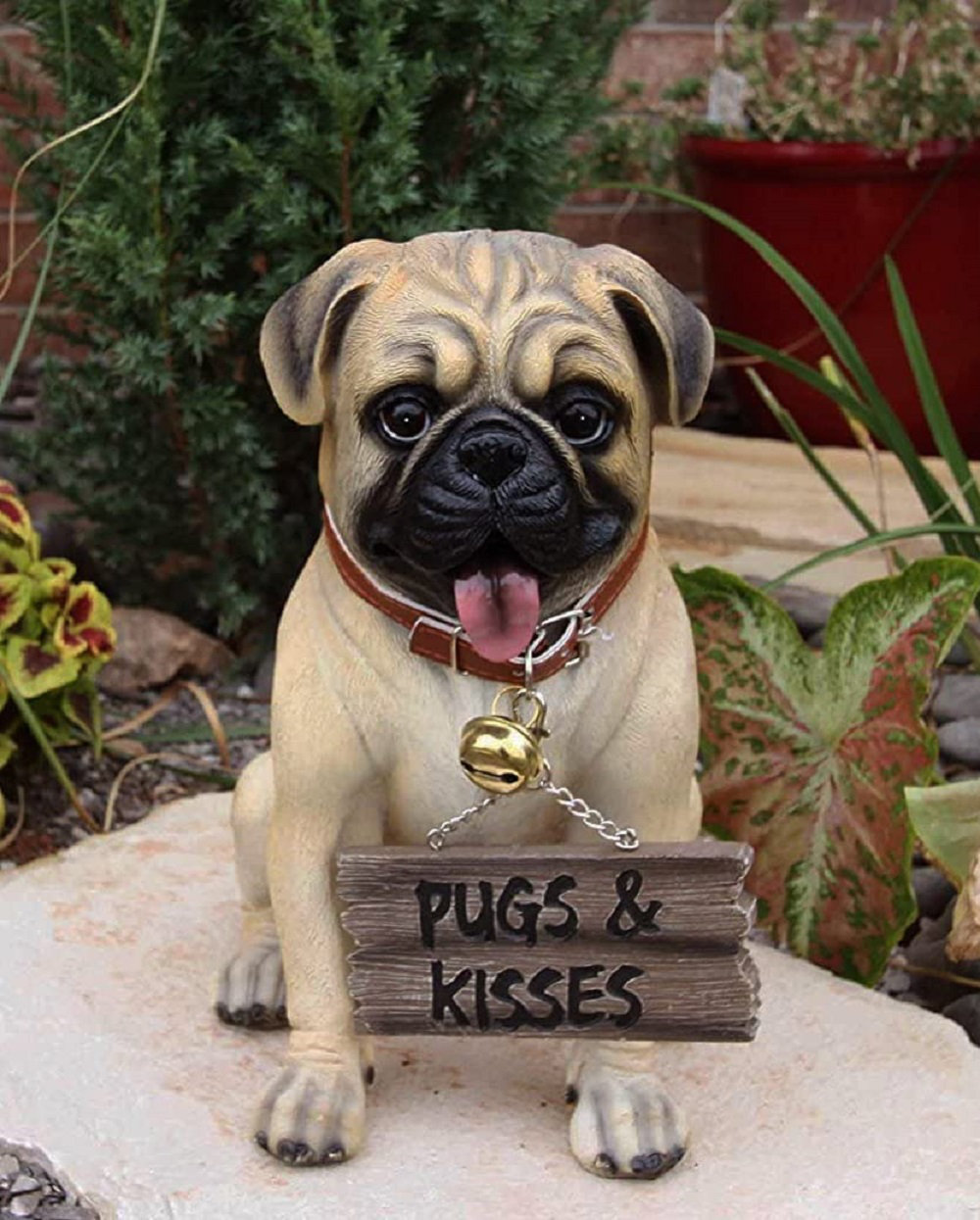 Red Barrel Studio® Pug Dog Figurine | Wayfair