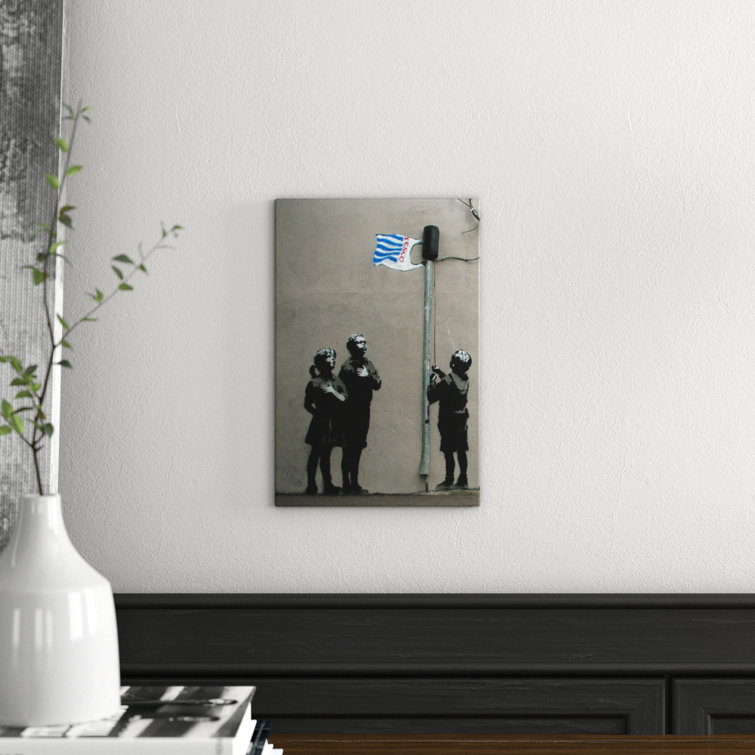 Happy Larry Tesco Flag Graphic Art | Wayfair.co.uk