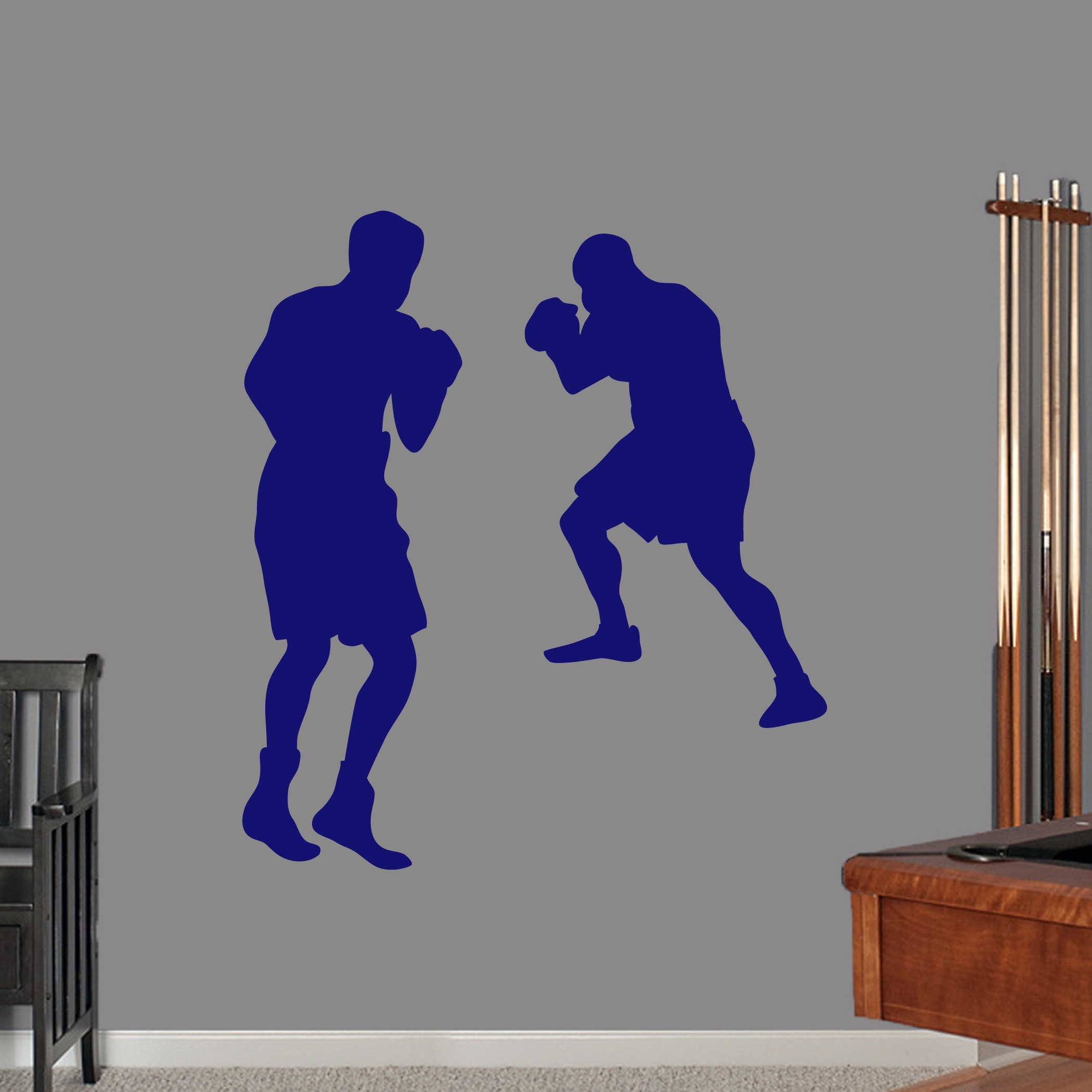 Zoomie Kids Harvill Boxers Wall Decal | Wayfair