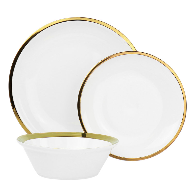 Mercer41 Amagine 12 Piece Dinnerware Set, Service for 4 | Wayfair