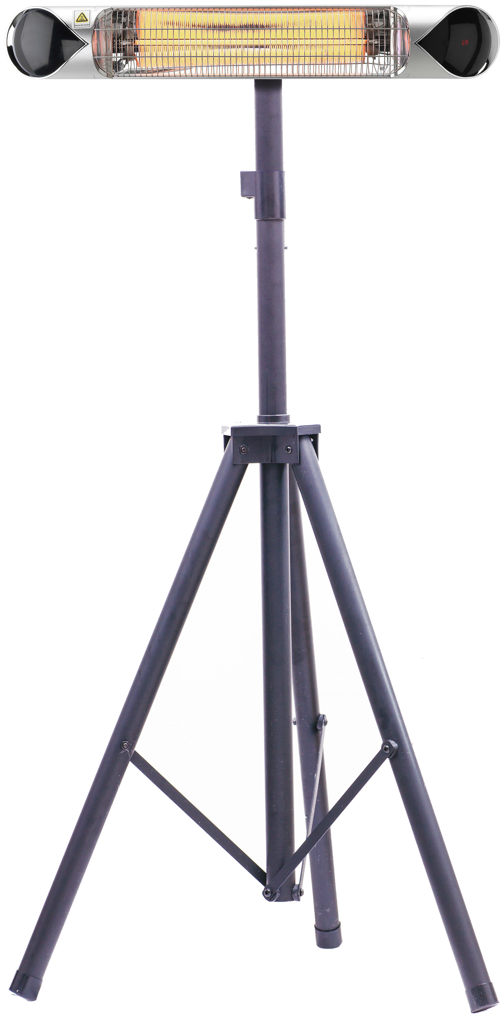 Hanover 35.4-in. Wide Electric Carbon Infrared Heat Lamp with Tripod ...
