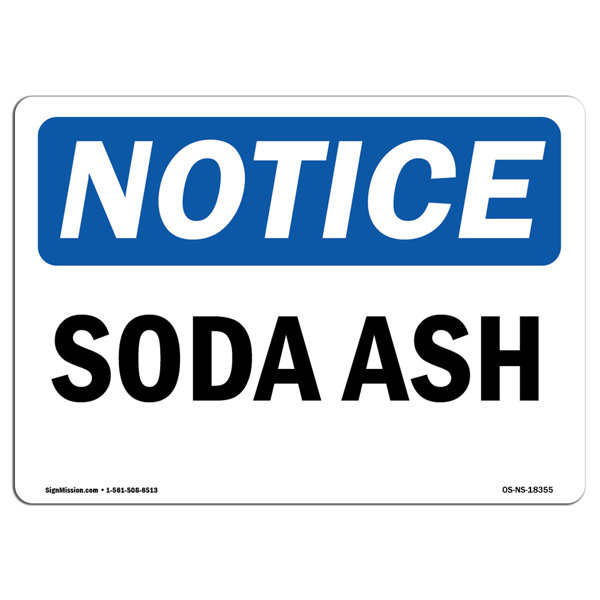 SignMission Soda Ash Sign | Wayfair