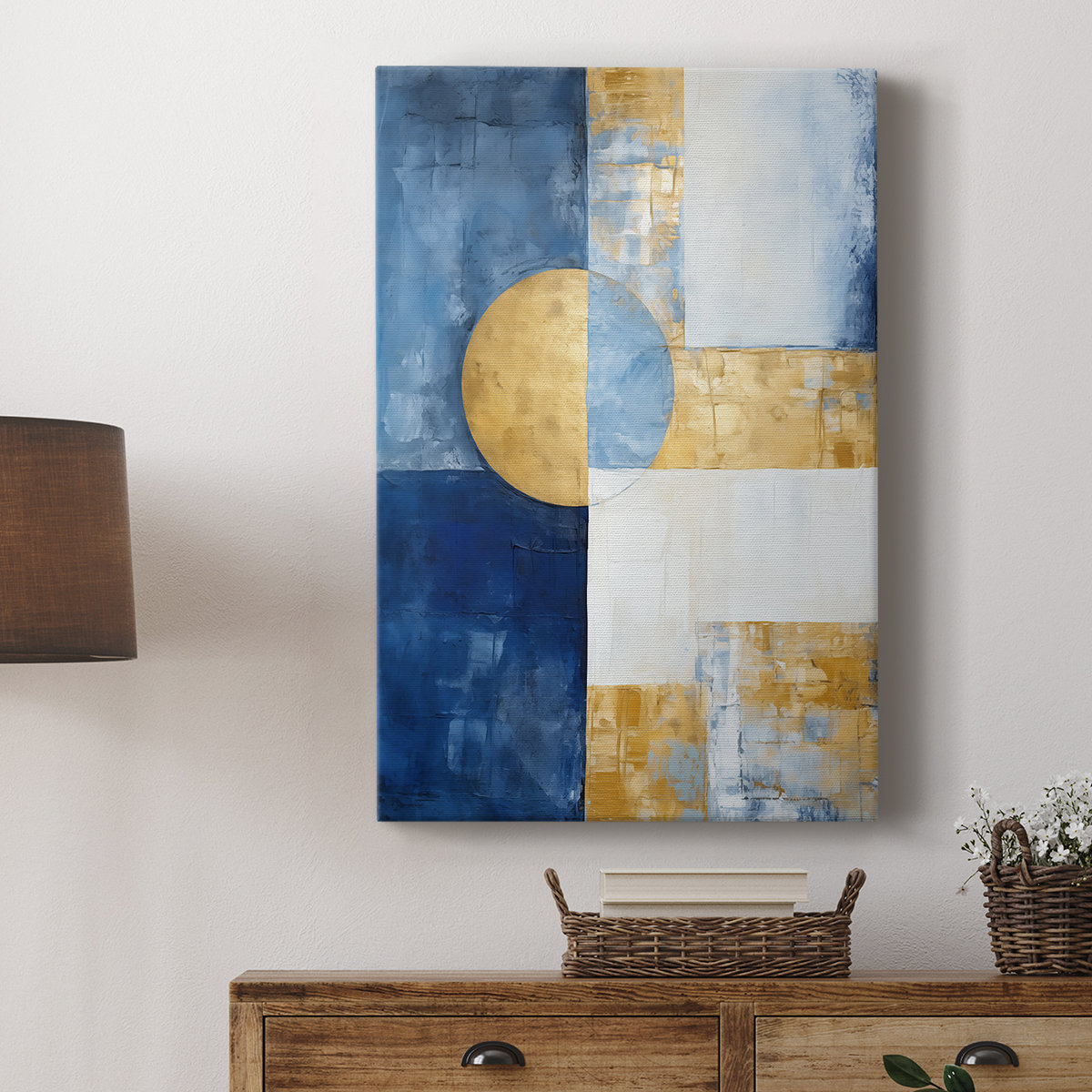 Mercer41 ABSTRACT Series DXXV -Custom Wrapped Gallery Cavas | Wayfair