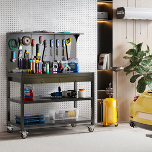 WFX Utility™ Workbench With Drawers,heavy-duty Steel Garage Workbench ...