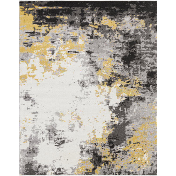 Trent Austin Design® Kohn Performance Charcoal/Black/Mustard/Cream ...