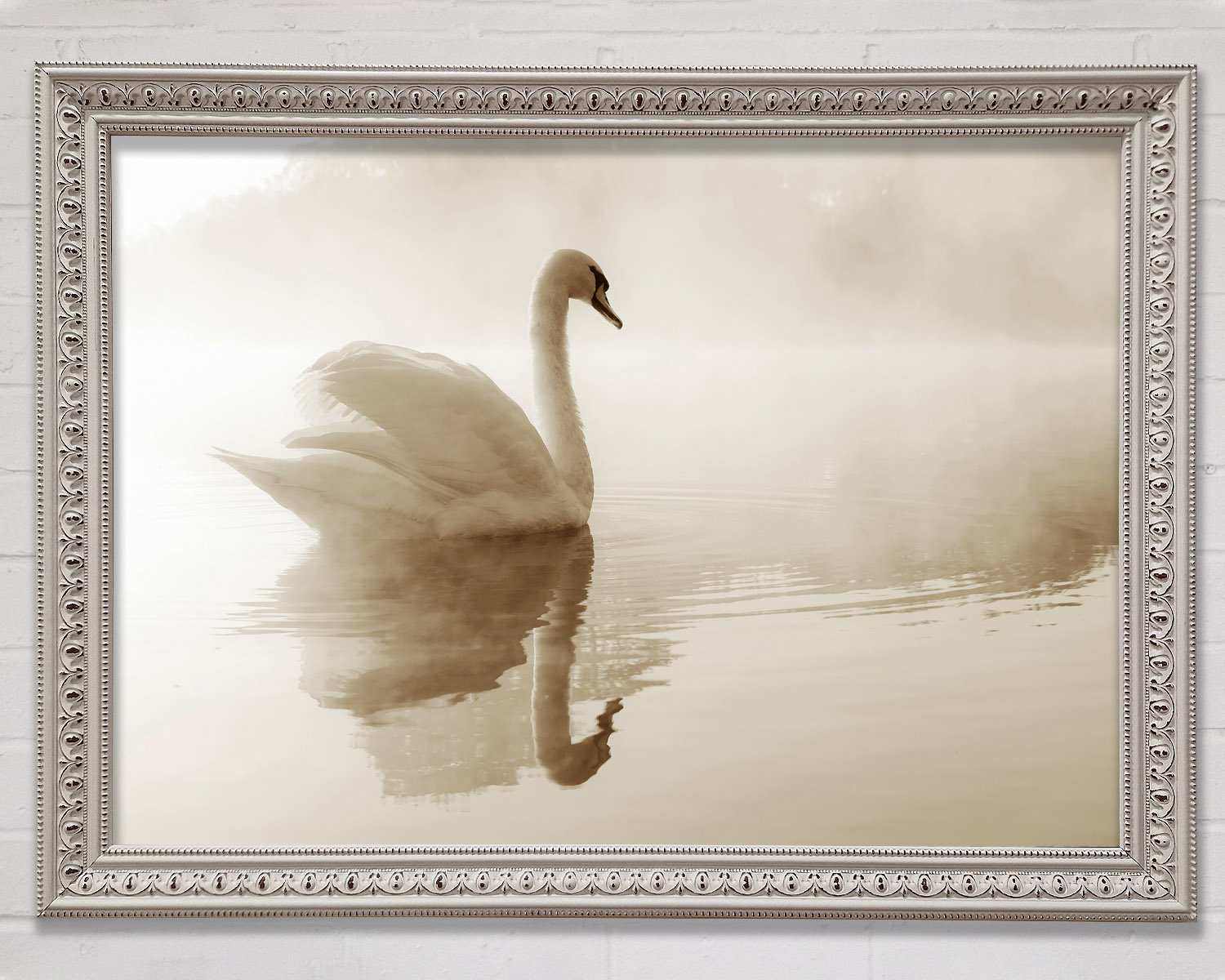 Bright Star Lonesome Swan - Print | Wayfair.co.uk