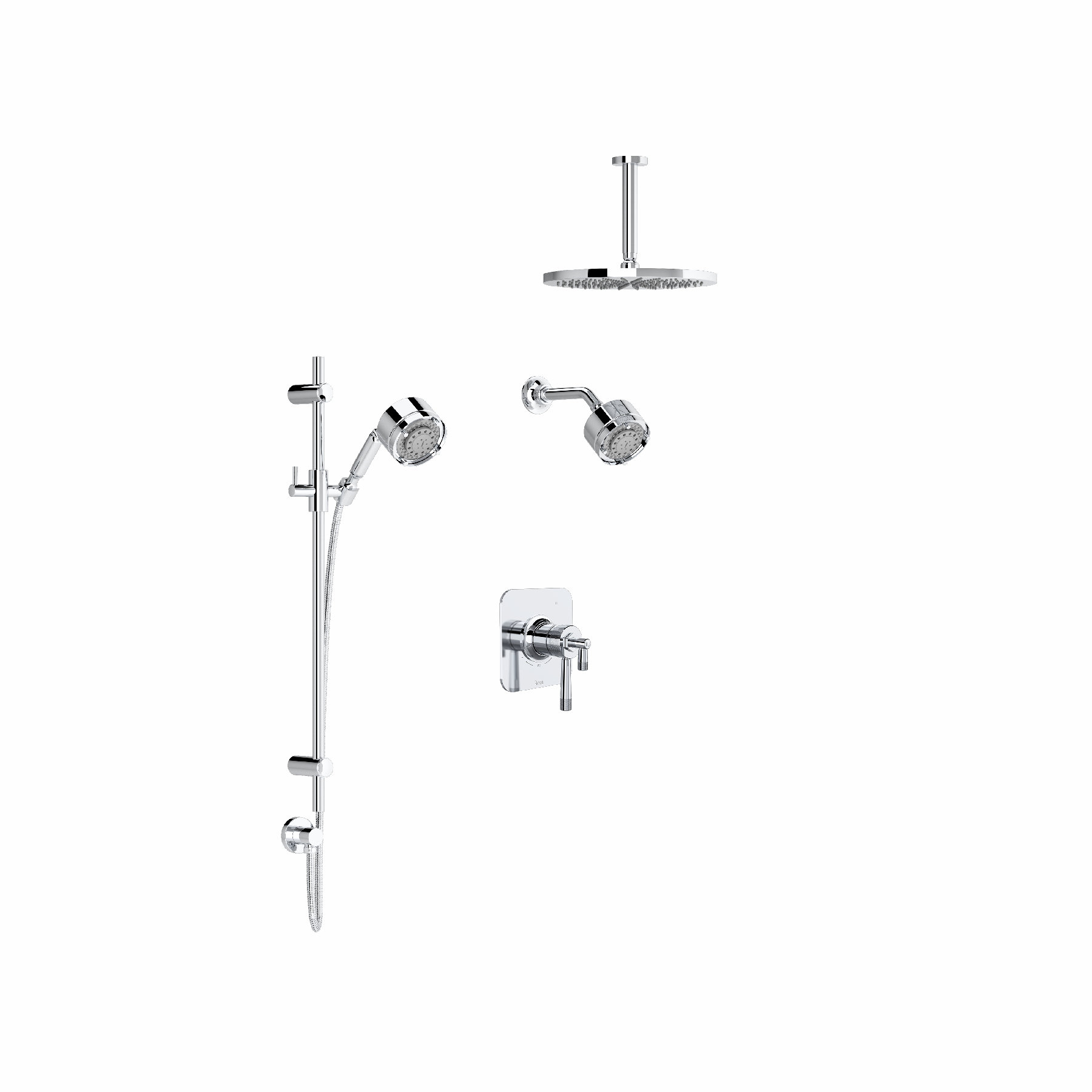 House of Rohl Graceline All-In-One Kit with Rough in-Valve & Reviews ...