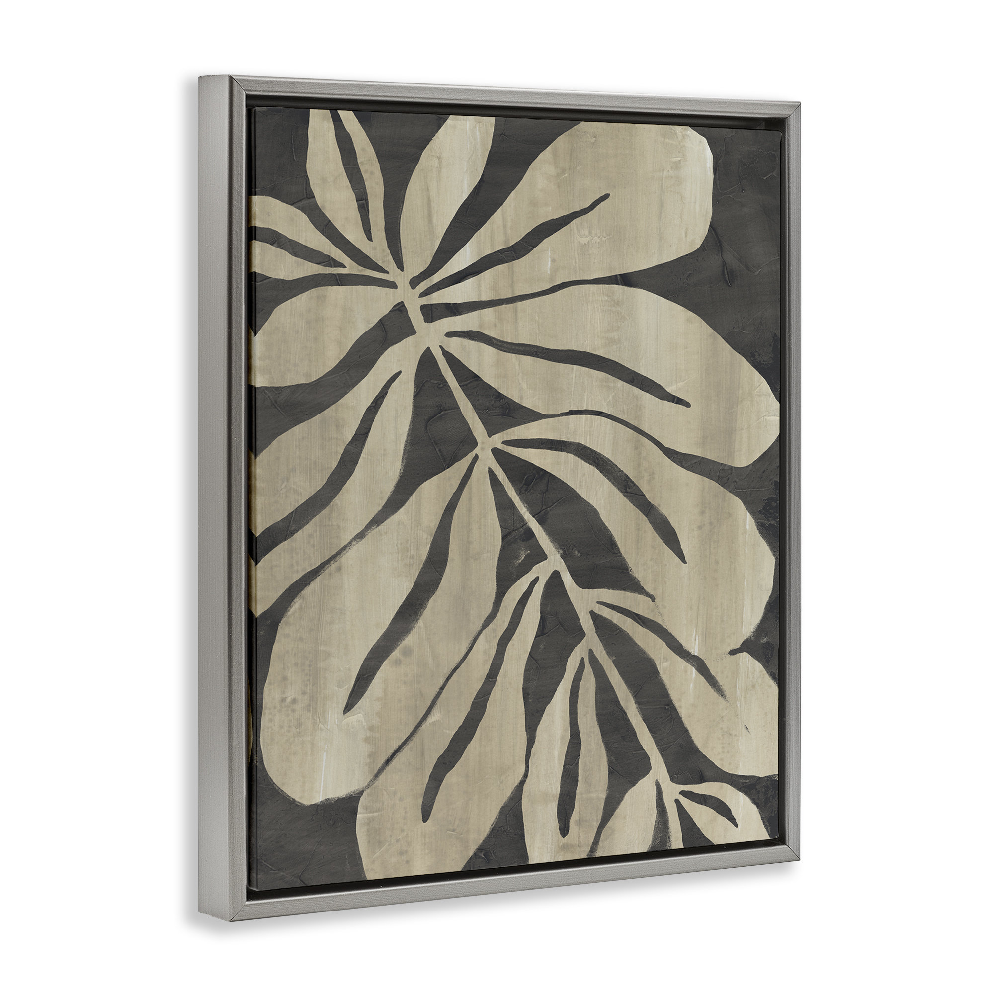 George Oliver Rustic Leaf Shape Floating Frame, design by June Erica ...