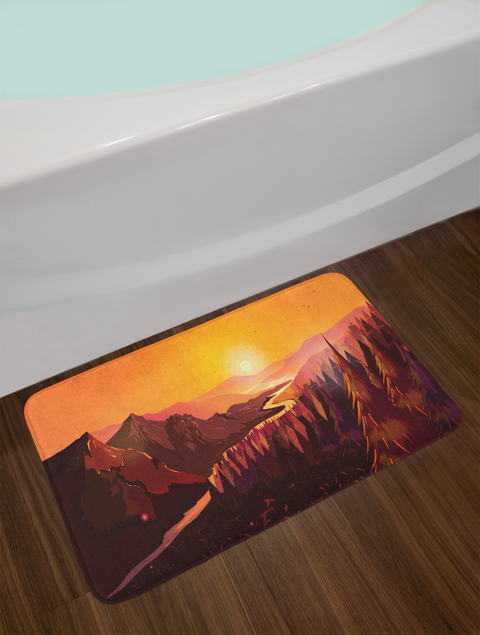 East Urban Home Bessye Bath Mat | Wayfair