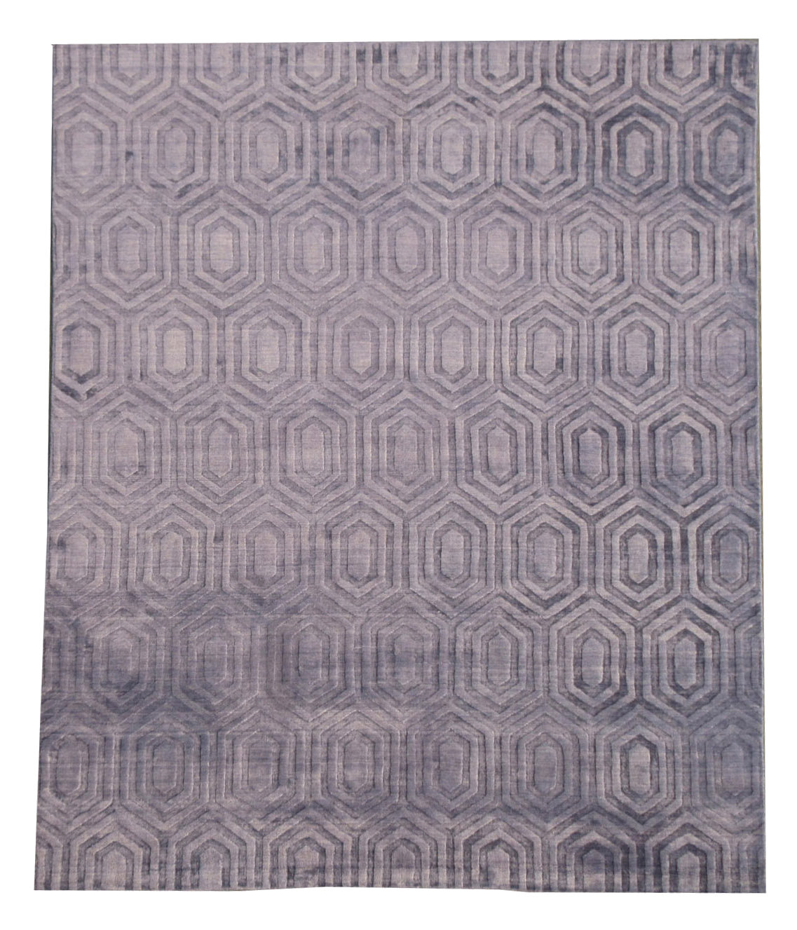 Kalili Rugs 9X11 Silk Modern Handmade Area Rug | Wayfair