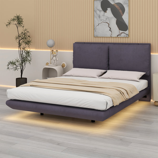 Brayden Studio® Dhu Upholstered Panel Bed | Wayfair