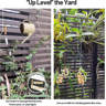 Orren Ellis Outdoor Metal Privacy Screen, Decorative Fence Panel for ...
