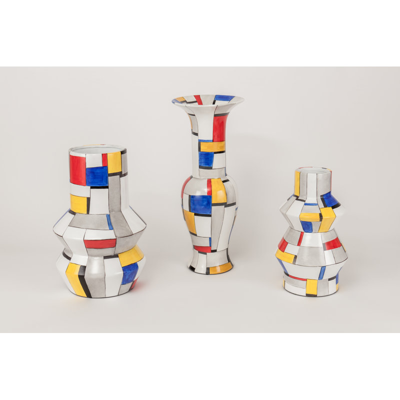 Artmax Handmade Ceramic / Porcelain Table Vase | Wayfair