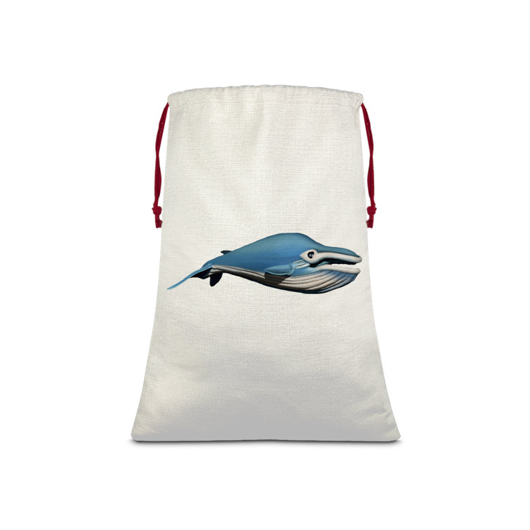 East Urban Home Sublimation Linen Drawstring Sack Fabric Laundry Bag ...