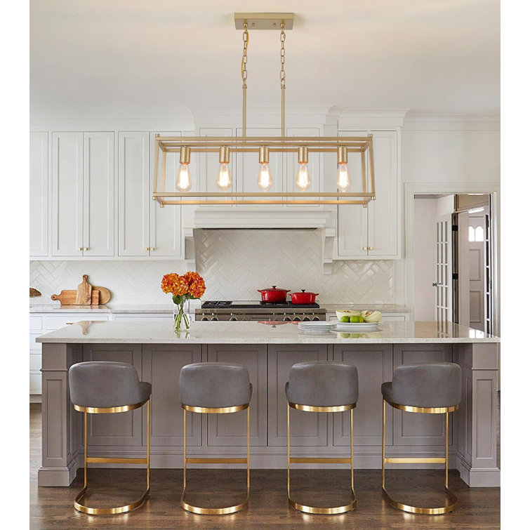 17 Stories Rectangle Kitchen Island Lights Rectangular Modern ...