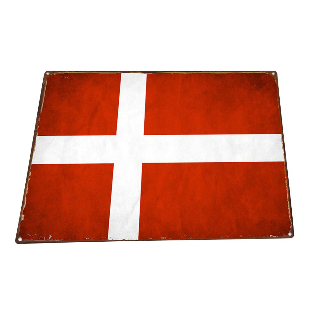 Ebern Designs Vintage Denmark Flag Metal Sign - Wayfair Canada