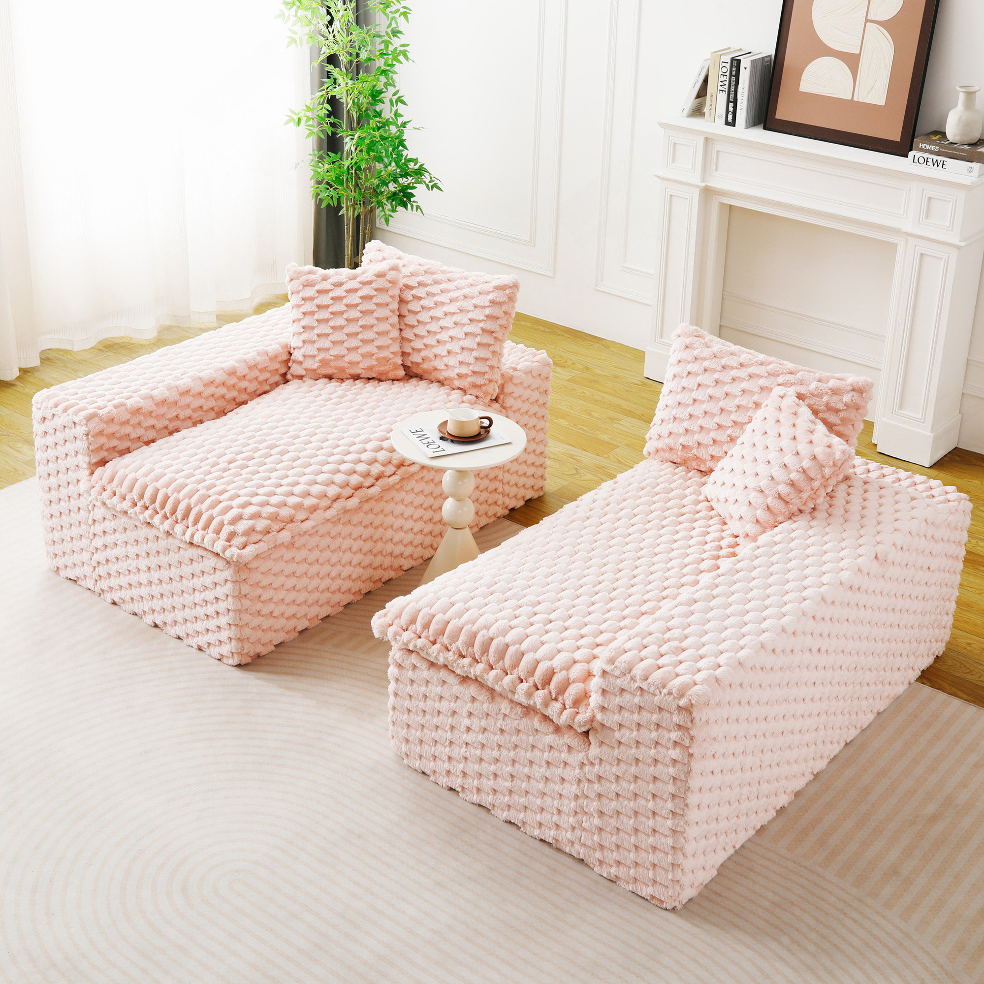 Ivy Bronx Luxury Multifunctional Sofa - Arrangeable In Single Row, Side ...