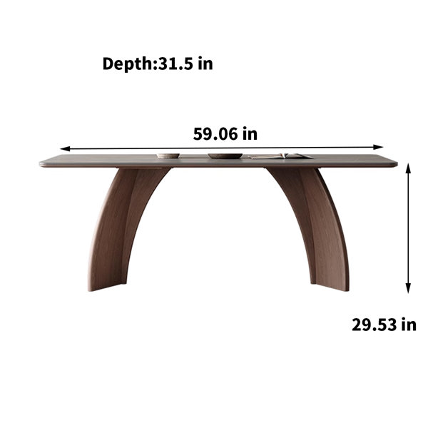 Orren Ellis Toddie Rectangular Dining Table | Wayfair