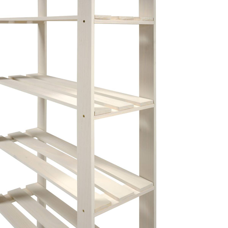 Furniture Dash Utility 29.53" W Solid Wood Shelving Unit & Reviews ...