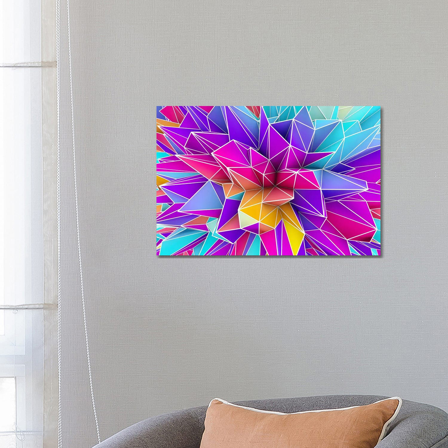 Ivy Bronx Kaos Pop Print On Acrylic Glass | Wayfair