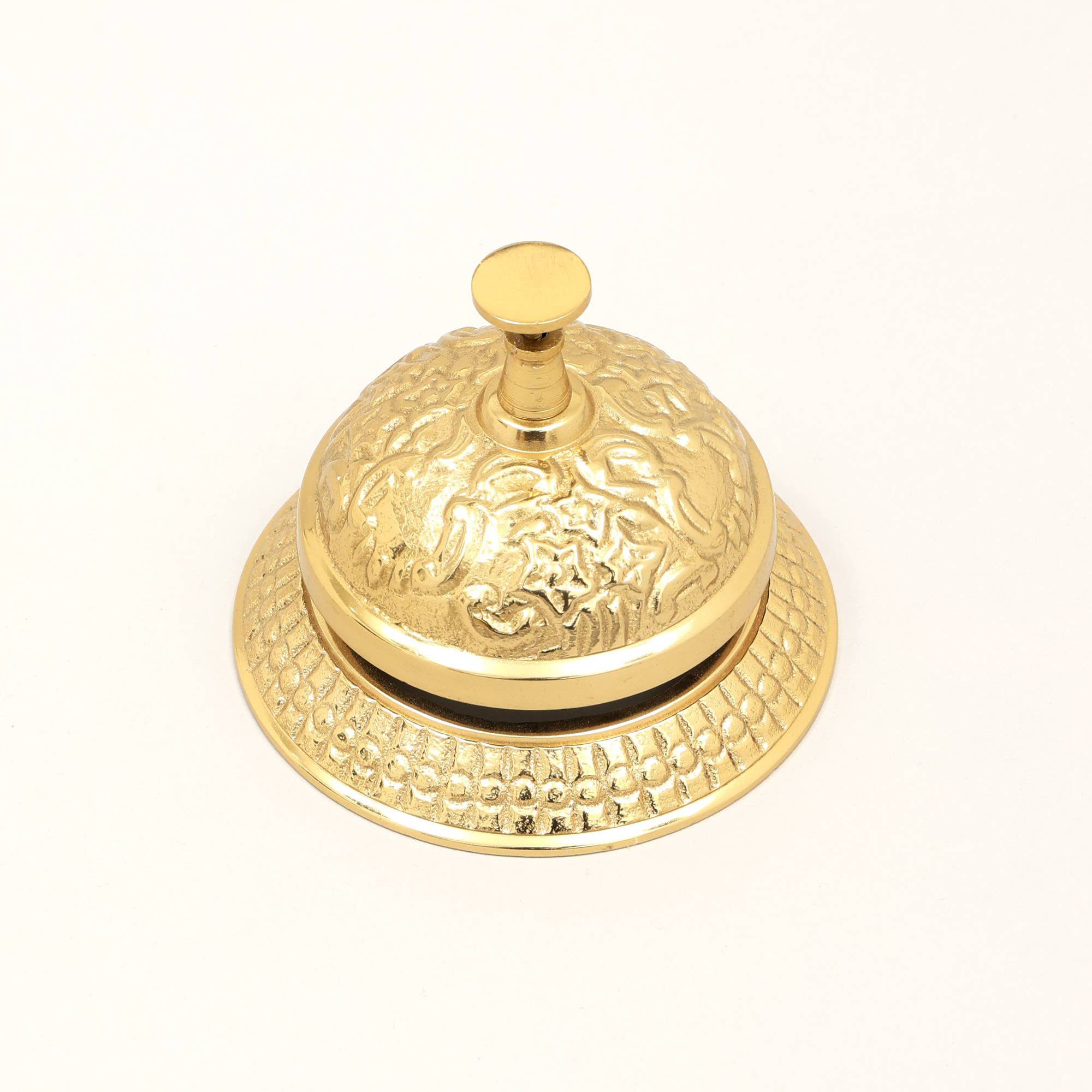 House of Hampton Decorative Aluminium Electroplated Desk Bell-Tabletop ...