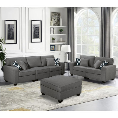 Orren Ellis Rinard 3 - Piece Living Room Set | Wayfair