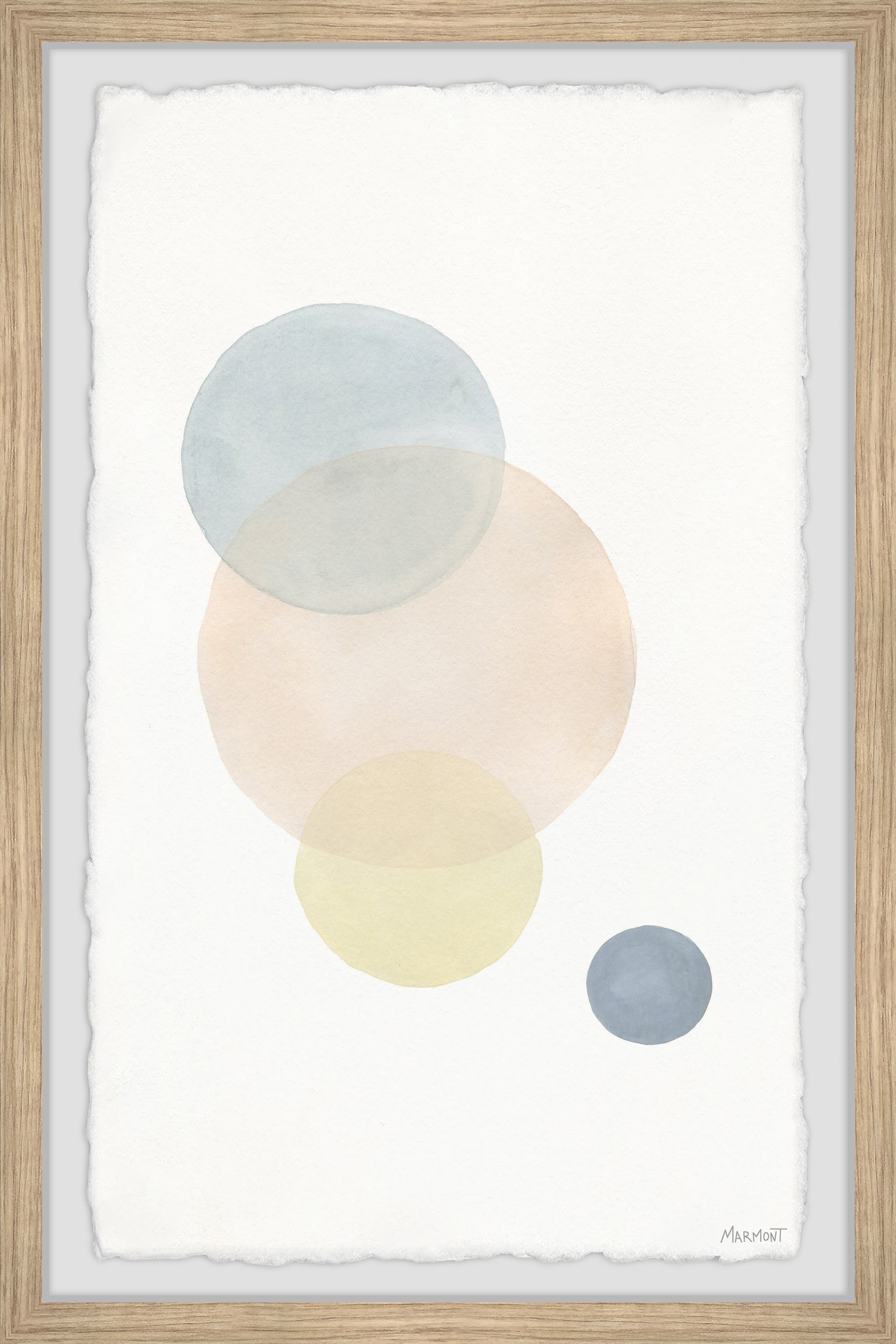 Mikado Living Family of Four - Picture Frame Painting Print on Paper ...