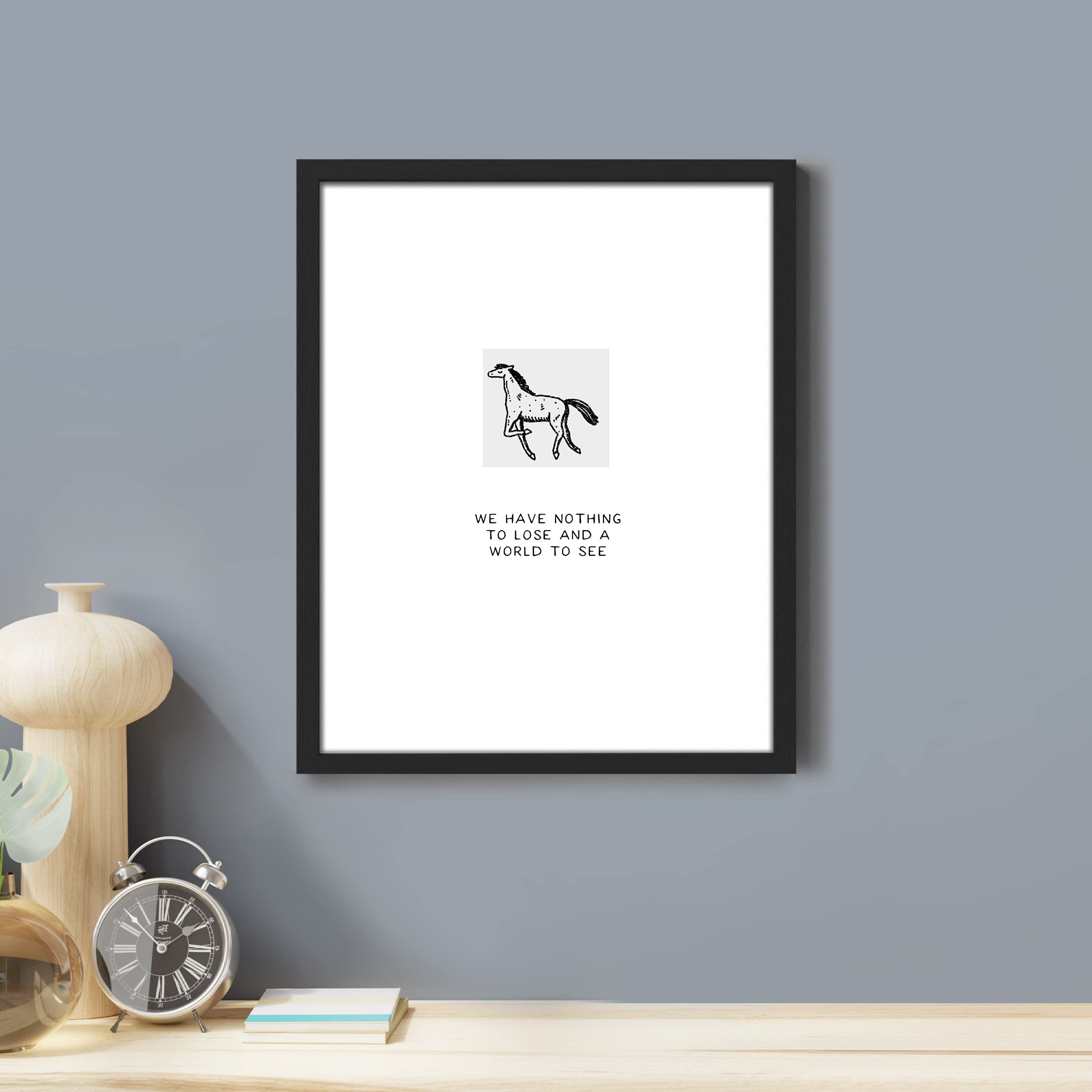 SIGNLEADER " Nothing To Lose See World First Wall Art Pony Dream Fairy ...