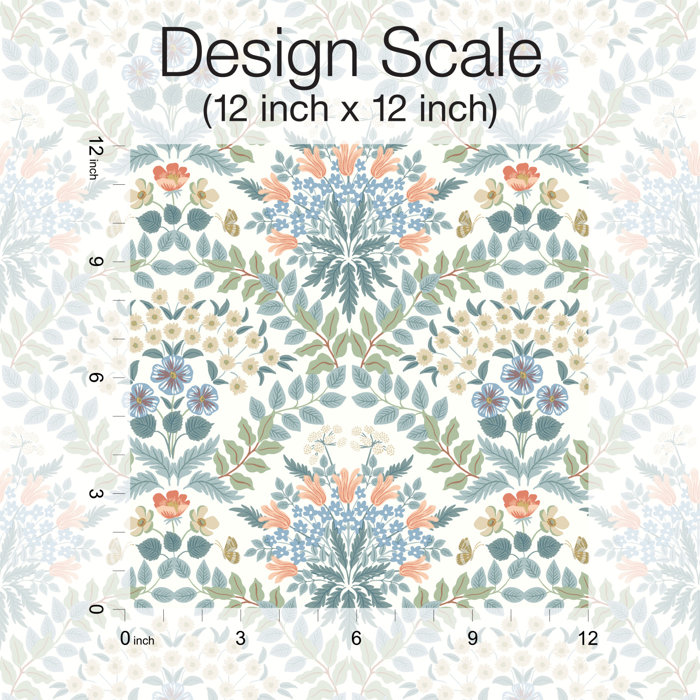 Rifle Paper Co. Bramble 27' L x 27" W Smooth Wallpaper Roll & Reviews ...