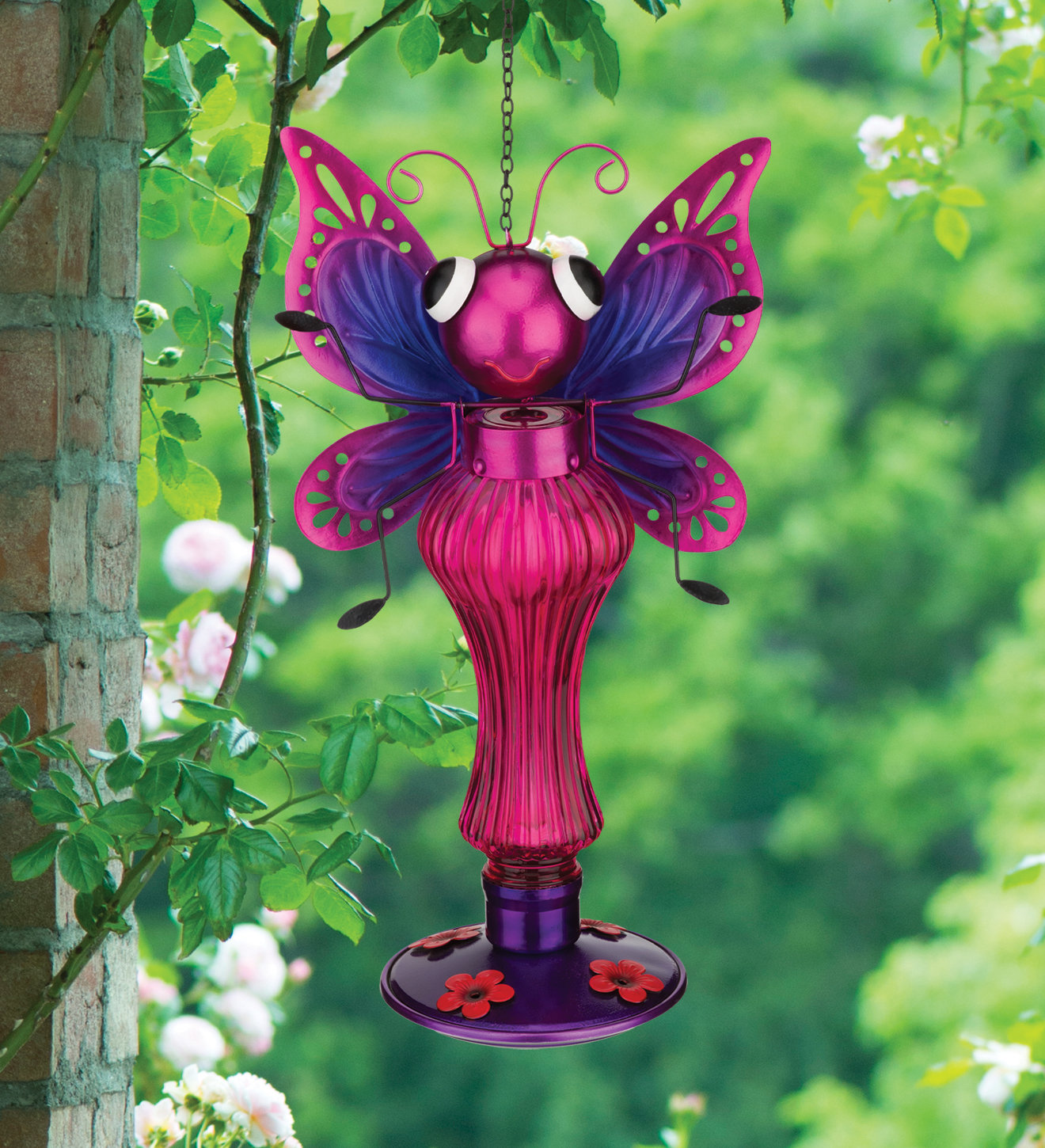 Regal Art & Gift Critter Hummingbird Feeder - Butterfly | Wayfair