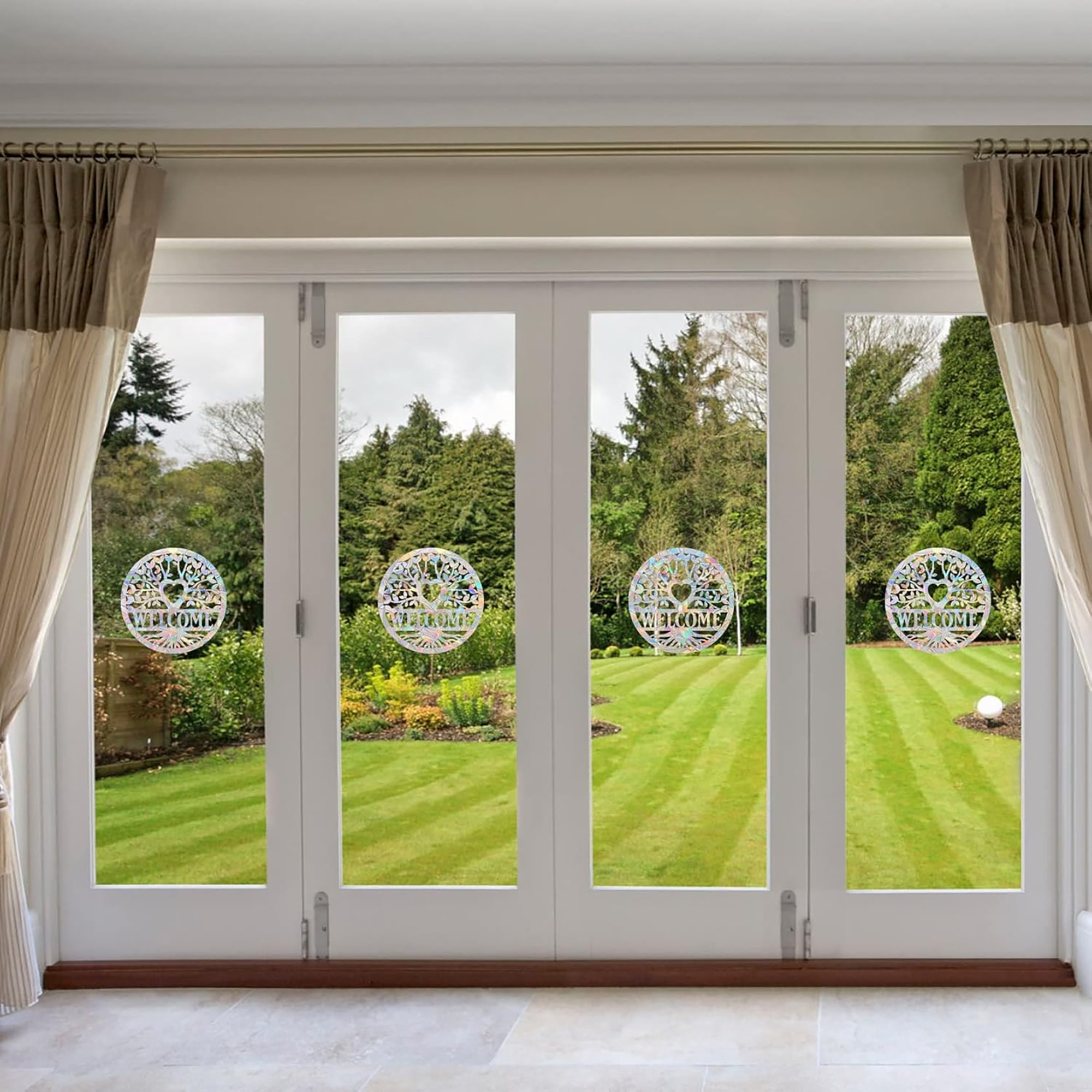 Lark Manor 4 PCS Welcome Family Tree Window Decals - Wayfair Canada