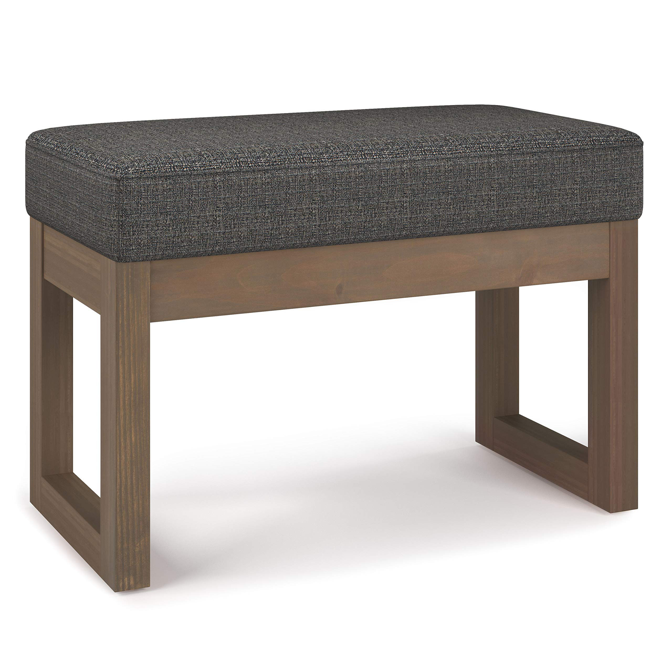Hokku Designs 27 Inch Wide Rectangle Footstool Ottoman Bench | Wayfair