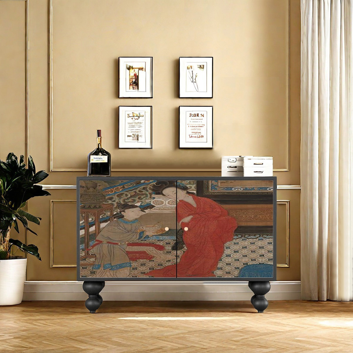 Ruthber Solutions Living room bedroom locker decorative cabinet | Wayfair