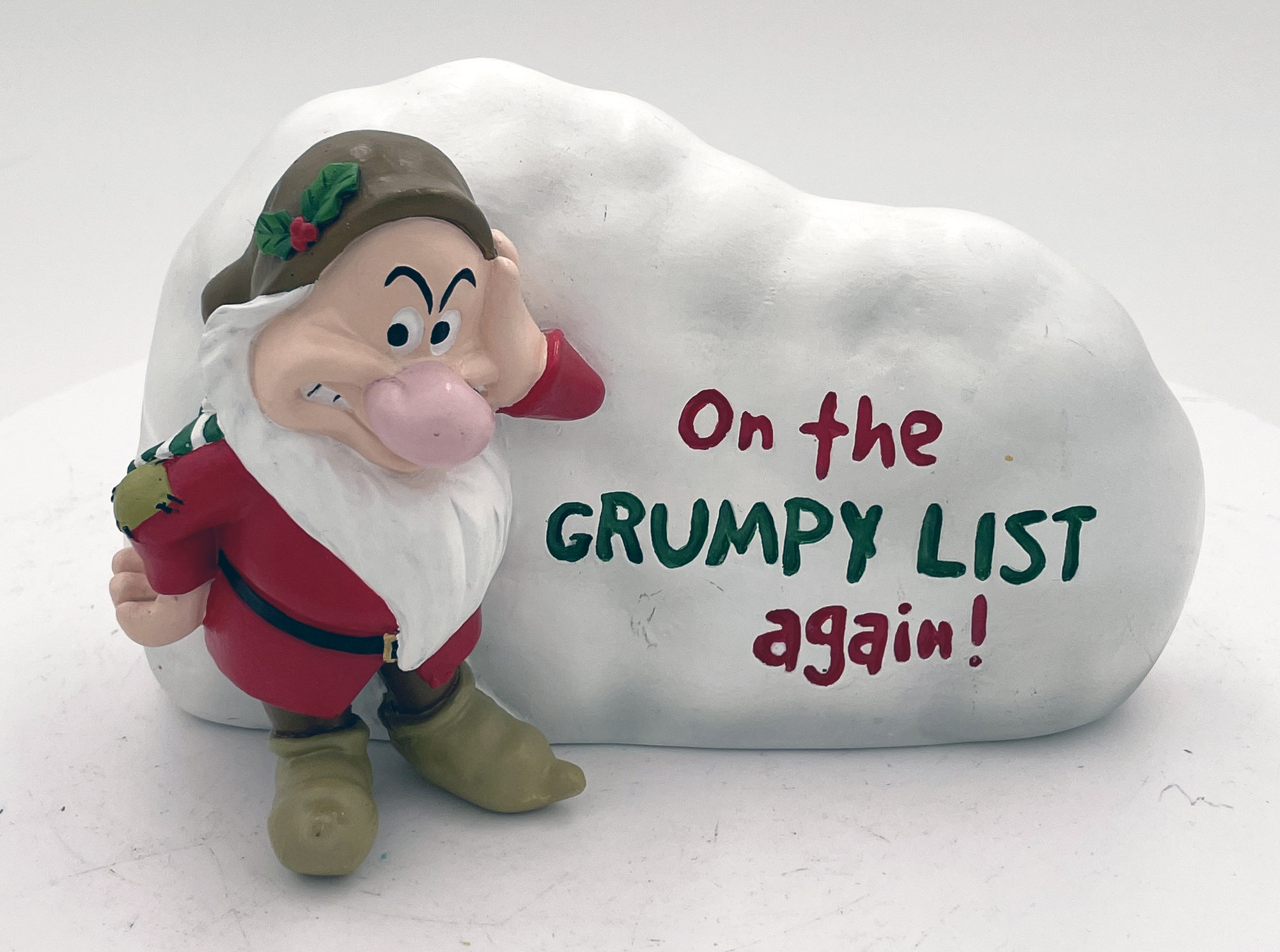 Back Yard Glory Disney Grumpy On The Grumpy List Snowbank - Wayfair Canada