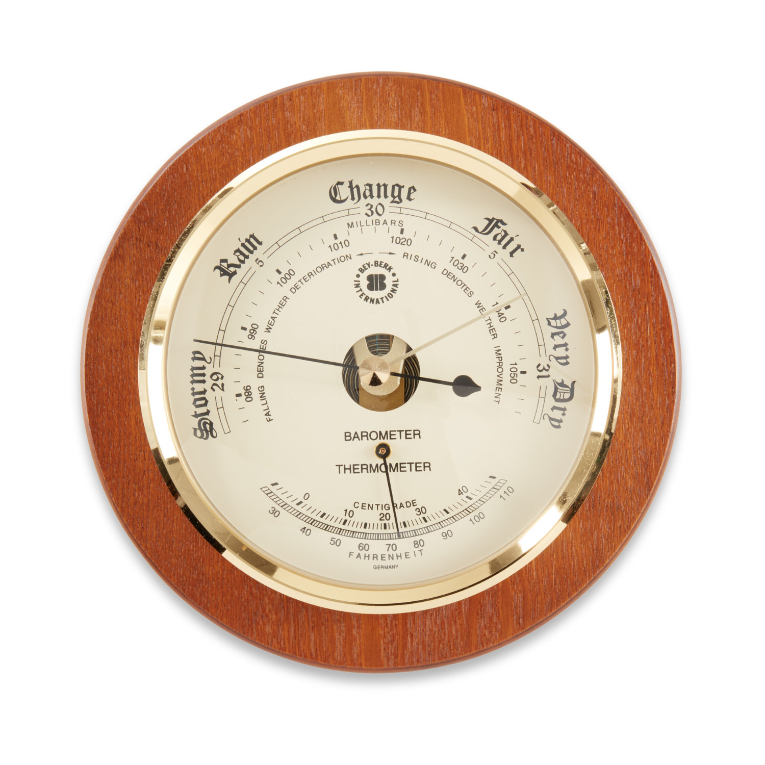 Charlton Home® Areeb Barometer and Thermometer & Reviews | Wayfair