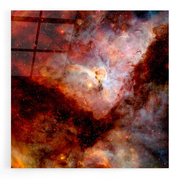 Trinx 'Dark Nebulae' Hubble Space Telescope Acrylic Glass Wall Art, 24 ...