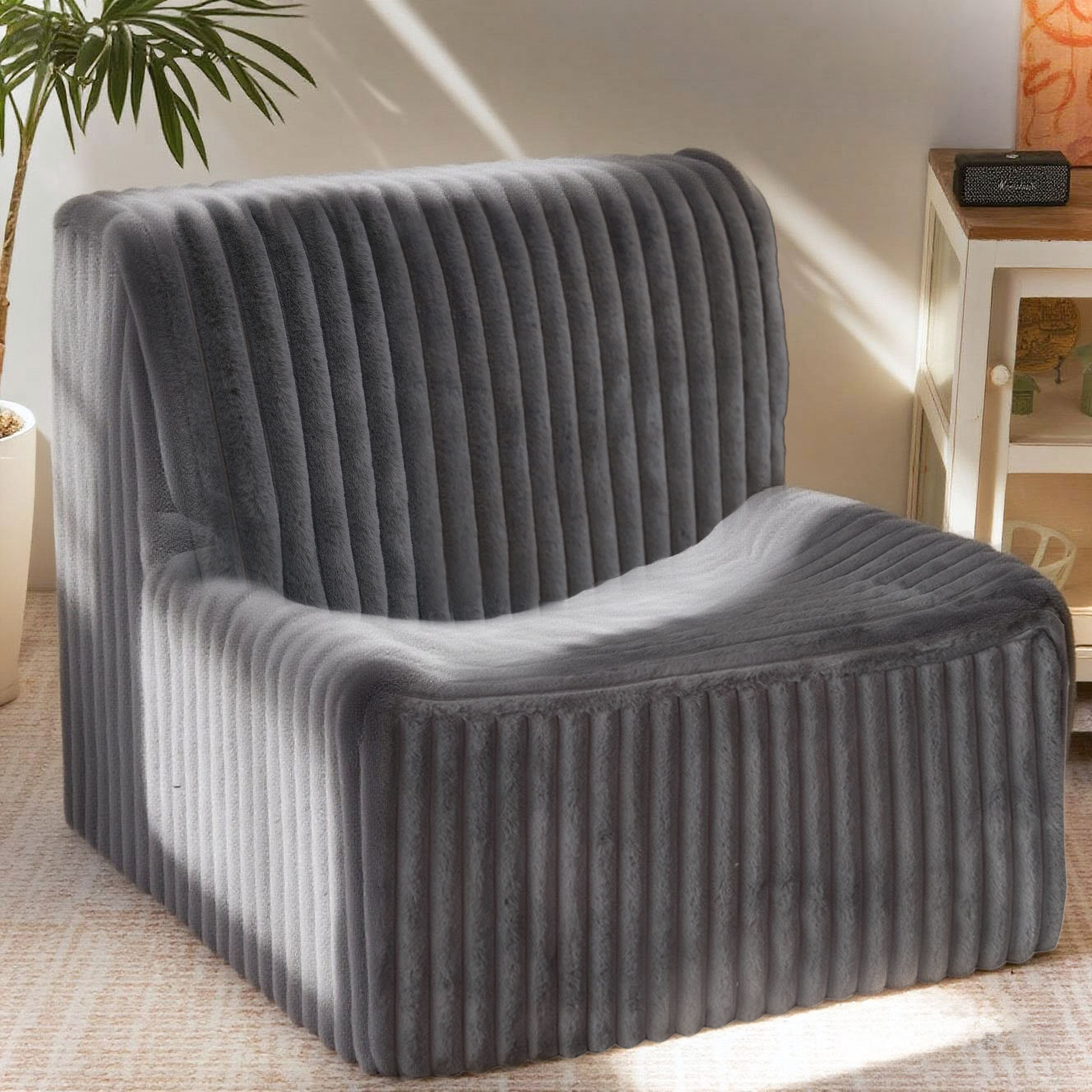 Ebern Designs Compressed Lazy Sofa Chair – Ultra Compact Package ...