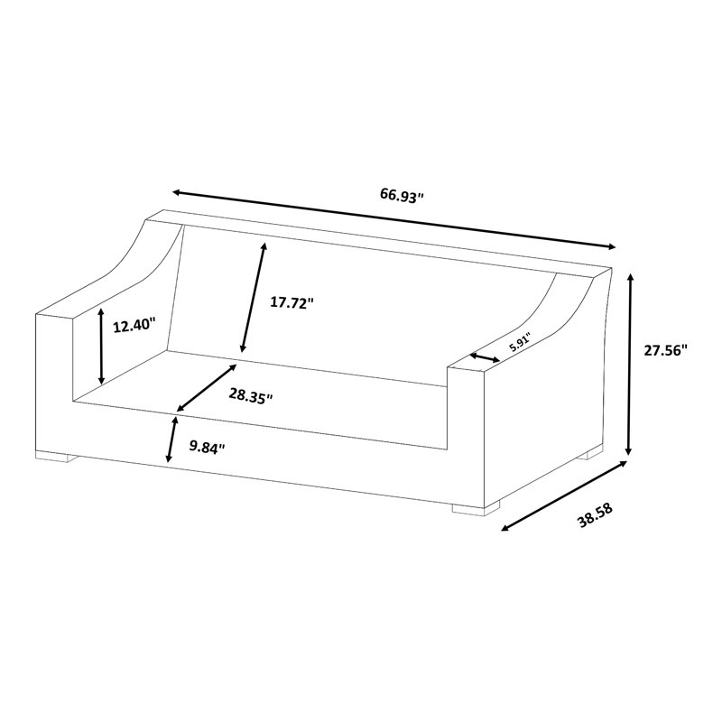 Red Barrel Studio® Tymere 4-Piece Manhattan Rustic Wicker Seating Set ...