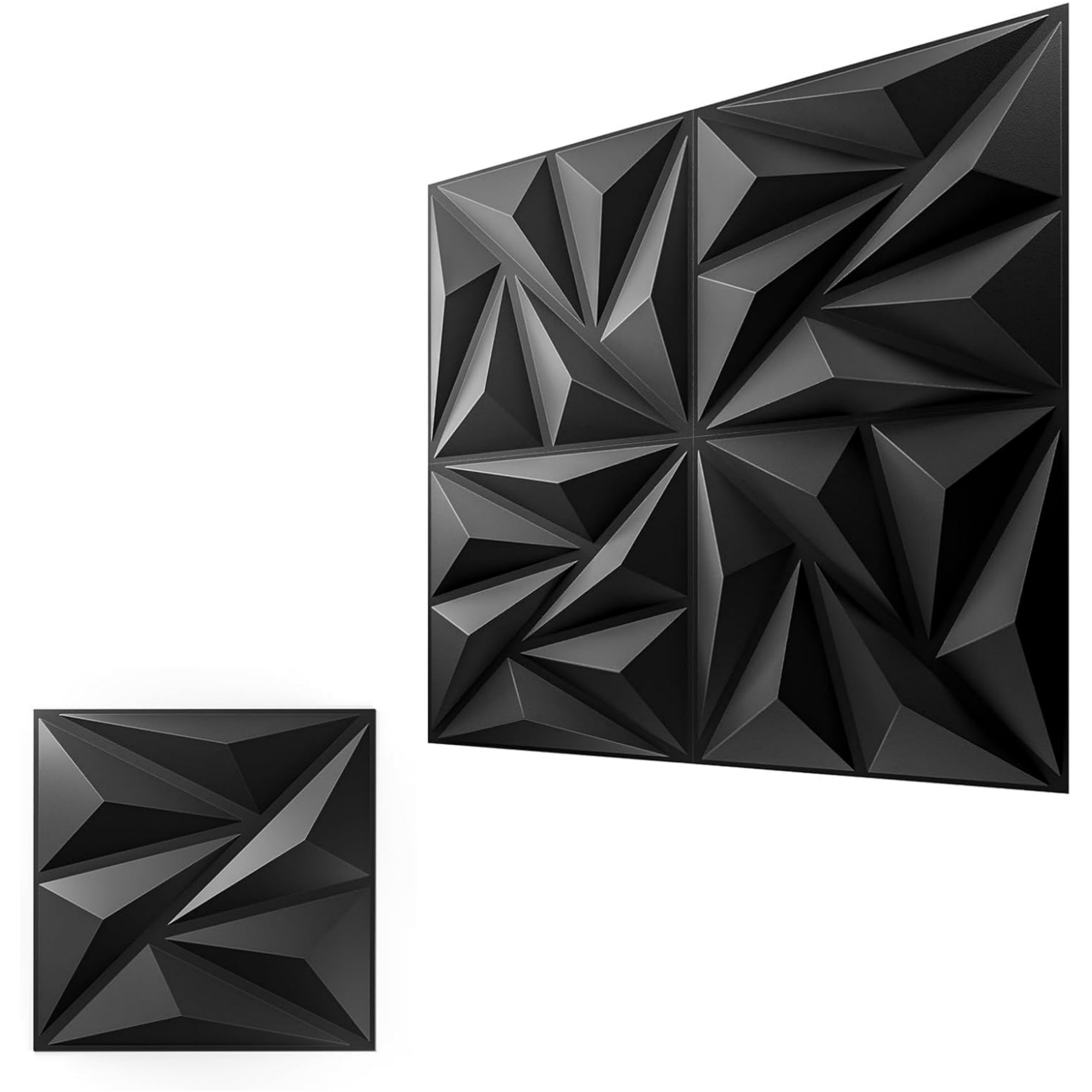 Vishda Apparel 3d Wall Panels For Interior Wall Decor, 64 Packs Pvc ...