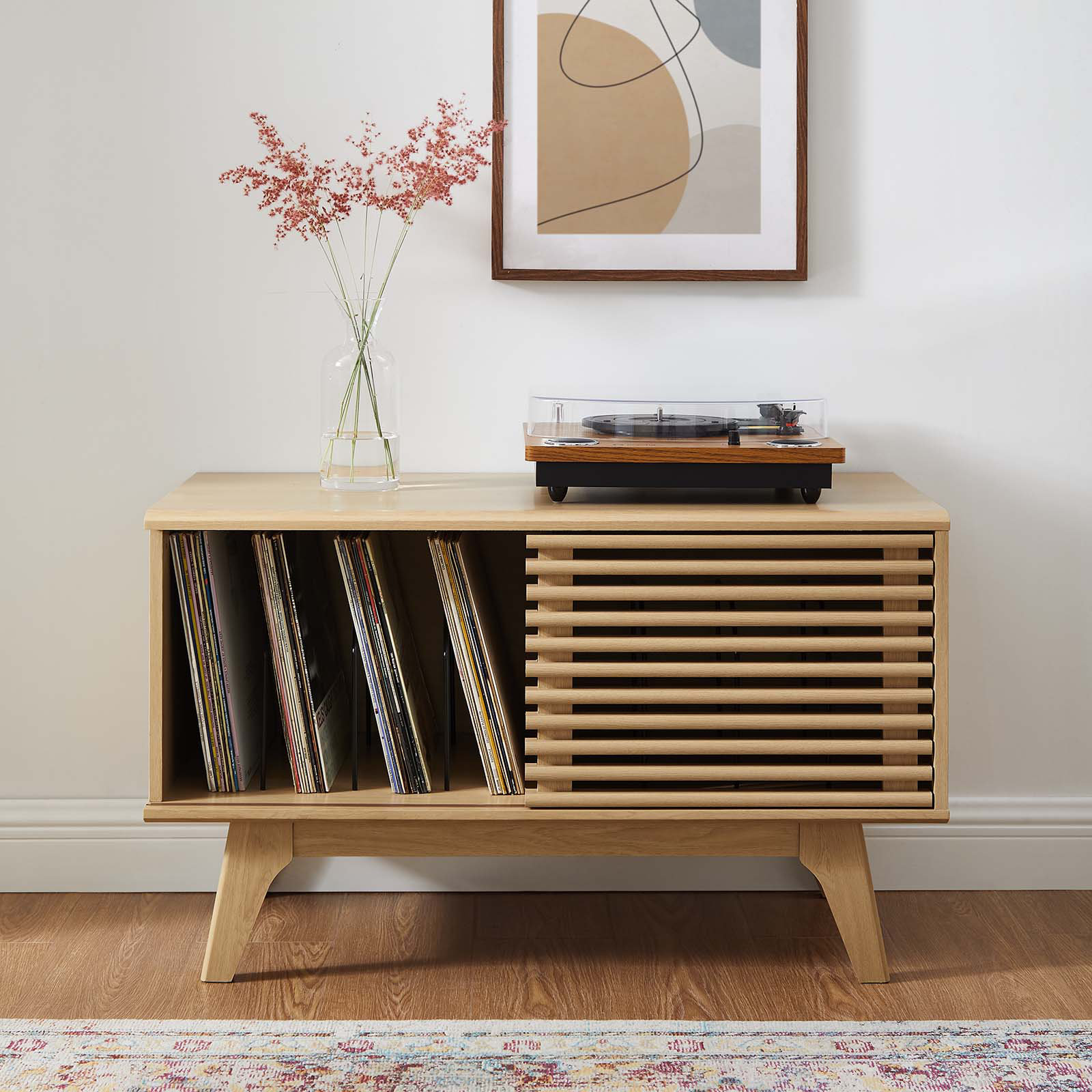 Modway Render Mid-Century Modern Vinyl Record Display Stand & Reviews ...
