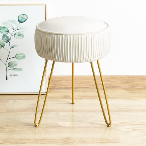 Wayfair | Gold Accent Stools You'll Love in 2023