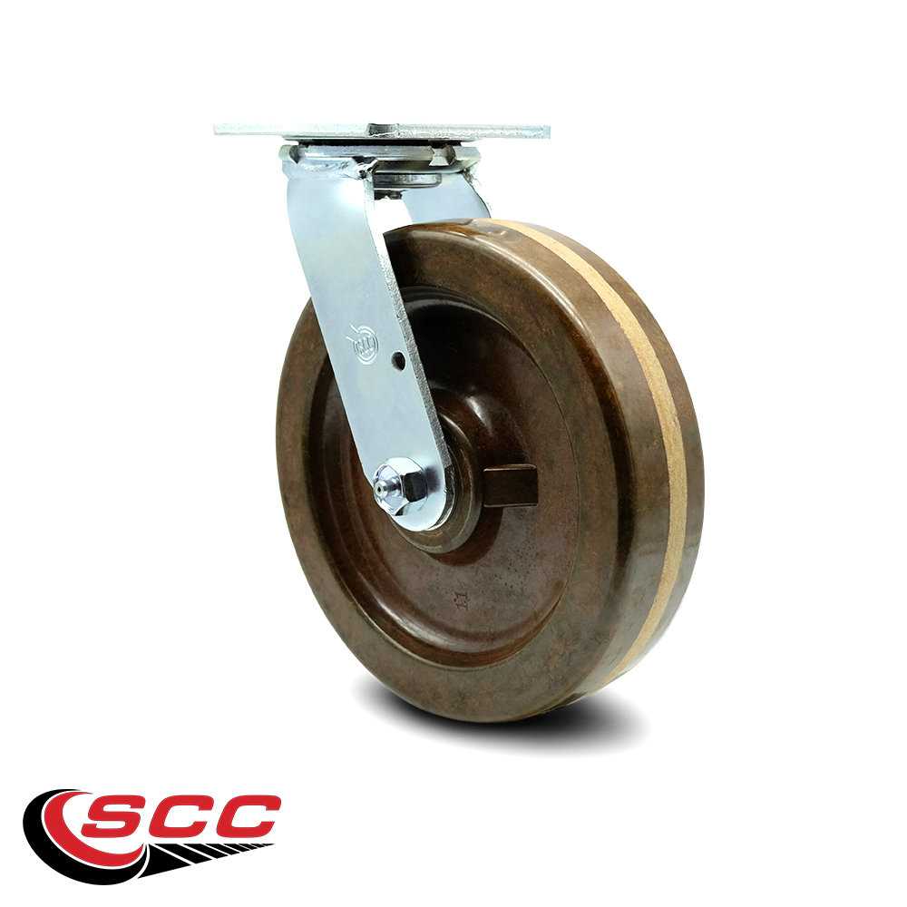 Service Caster Phenolic Caster with Roller Bearing | Wayfair