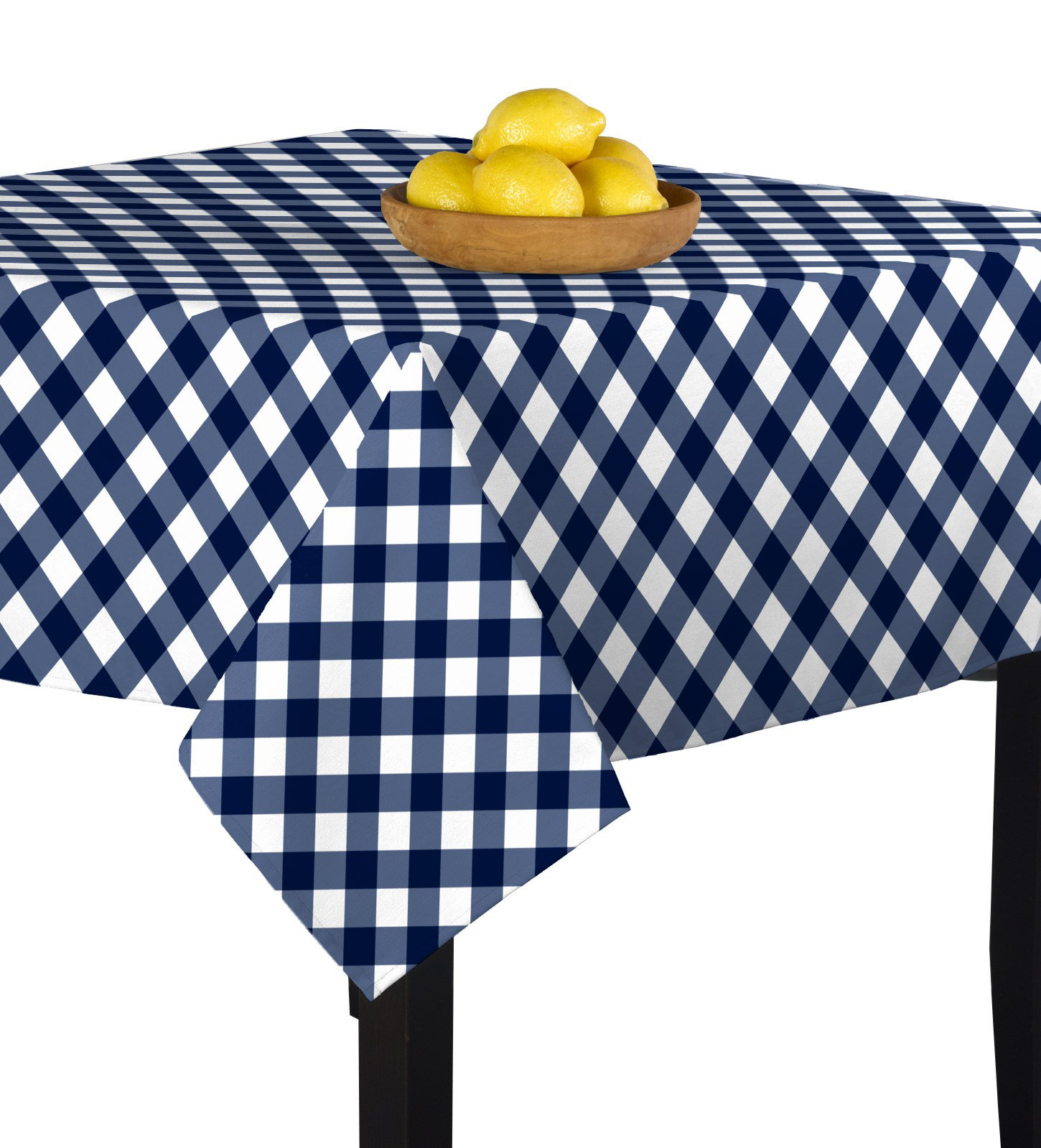 East Urban Home Artia Gingham Check Tablecloth | Wayfair