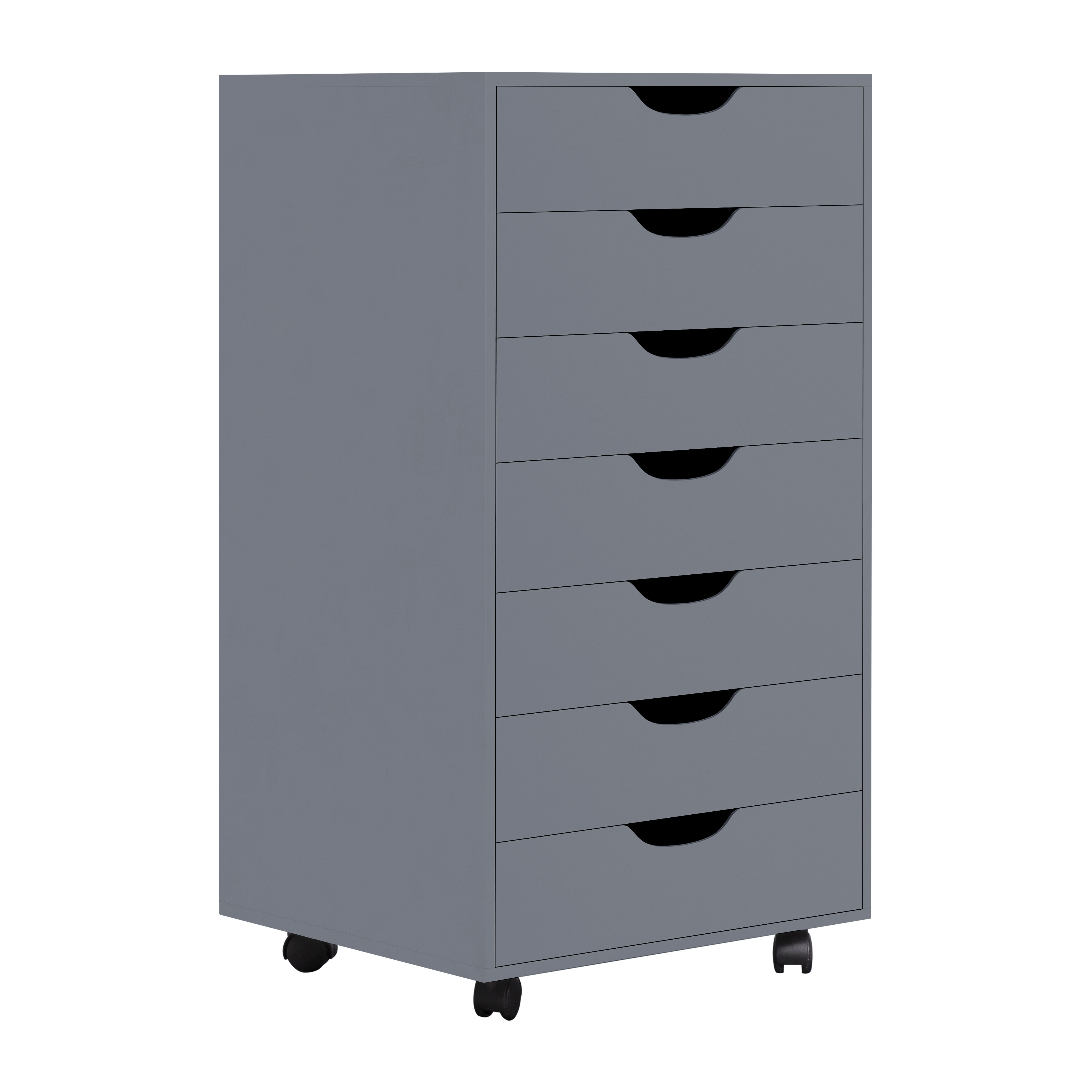 Latitude Run® Garysburg 7-Drawer Filing Cabinet for Office Storage ...