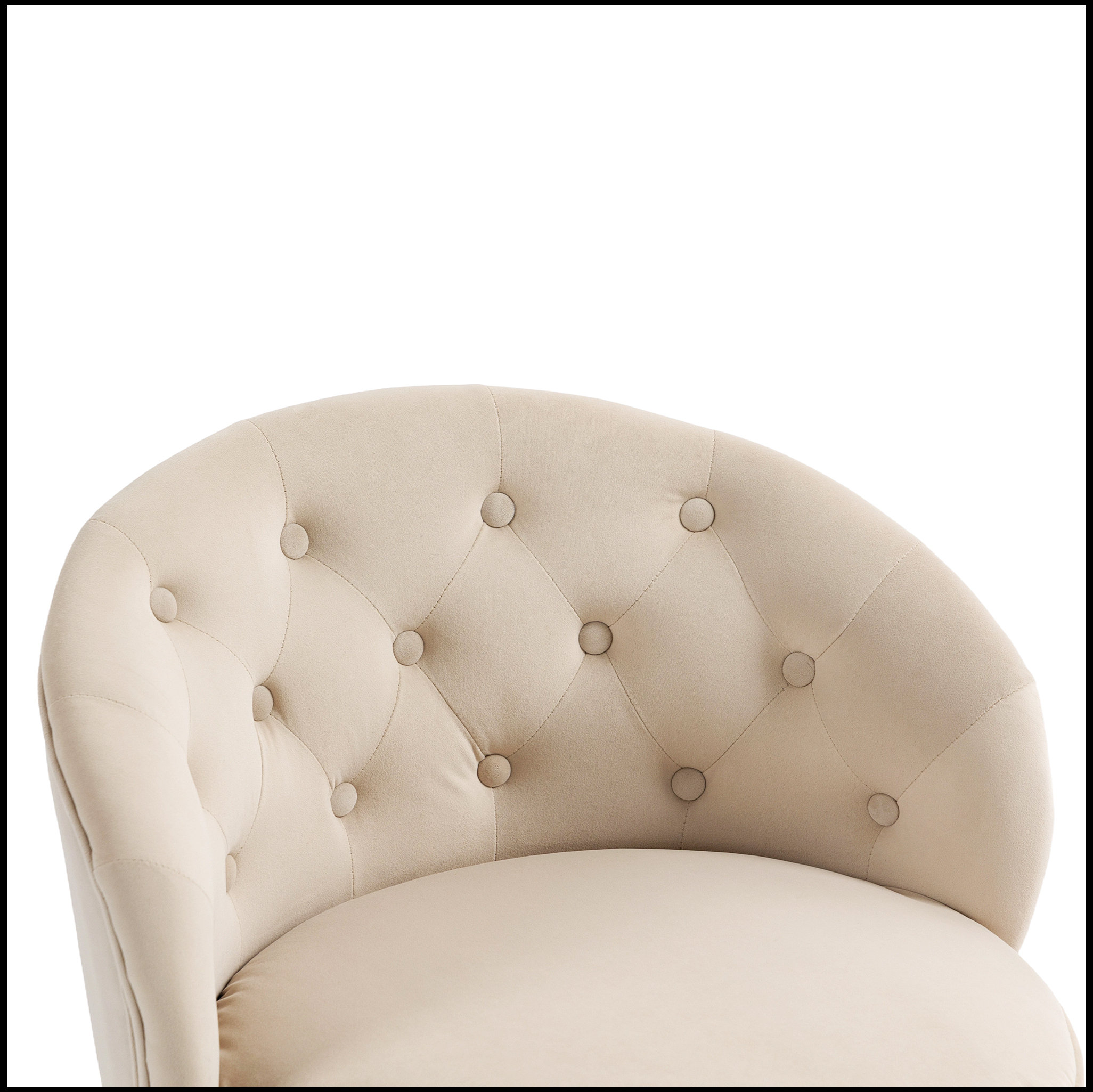 House of Hampton® 360 Degree Swivel Cuddle Barrel Accent Storage Chairs ...